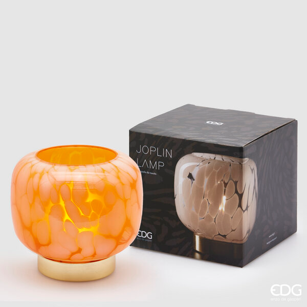 EDG Enzo de Gasperi Joplin Lamp 15 cm Salmon – Le Gioie