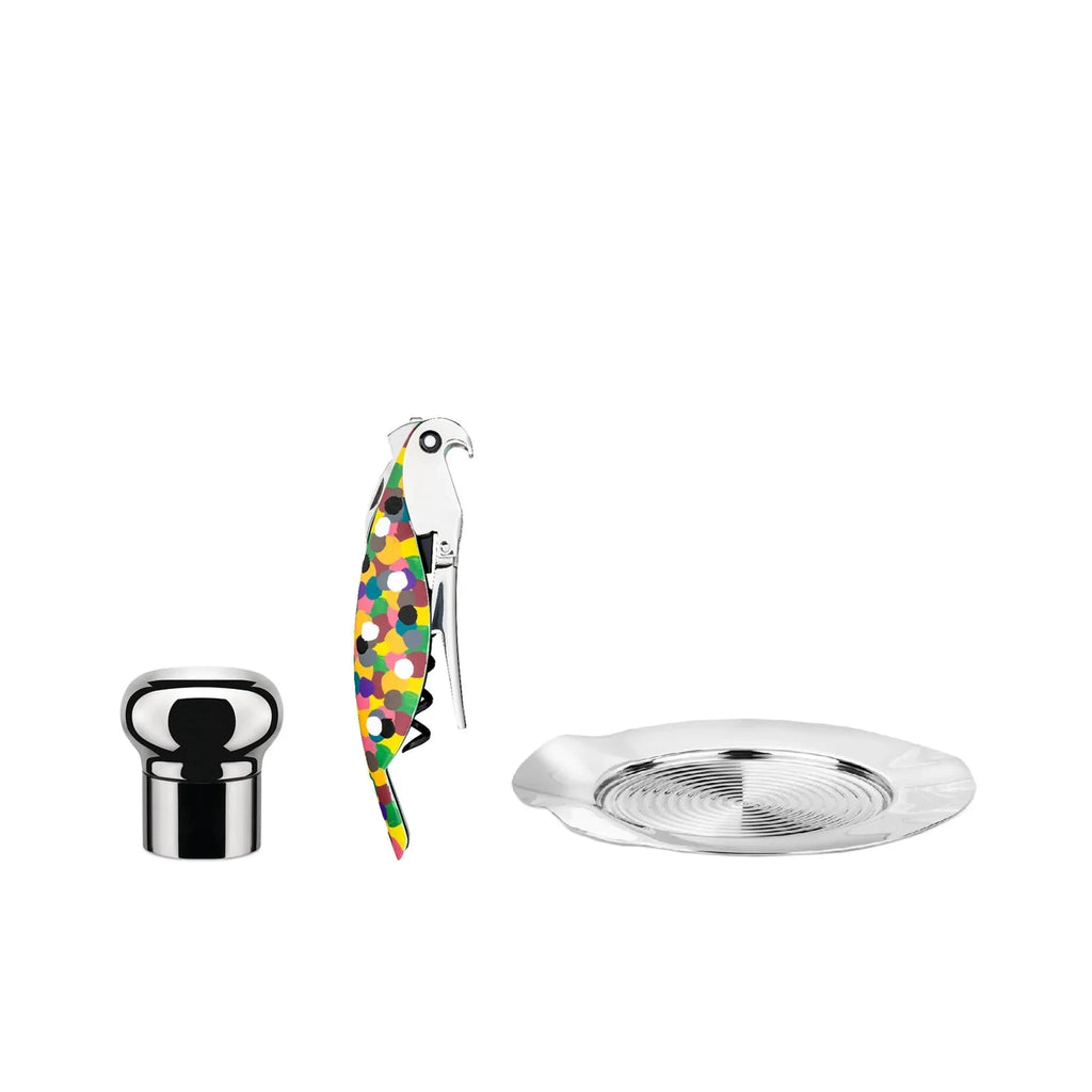 Alessi Wine Gift Set Parrot – Le Gioie