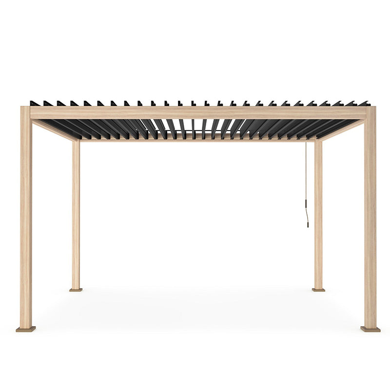 Andrea Bizzotto Pergola Ocean 3x4 Mt Natural e Antracite – Le Gioie