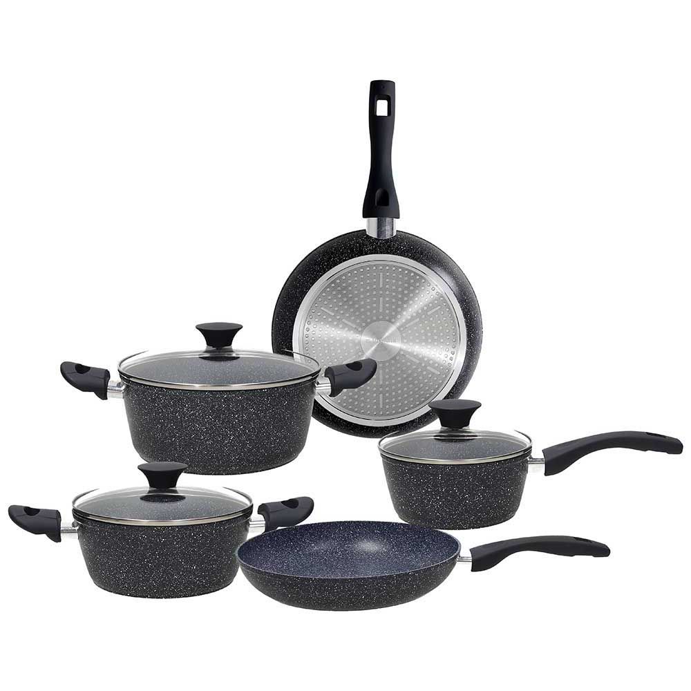 Tognana 8-Piece Cookware Set Forged X Gemstone – Le Gioie