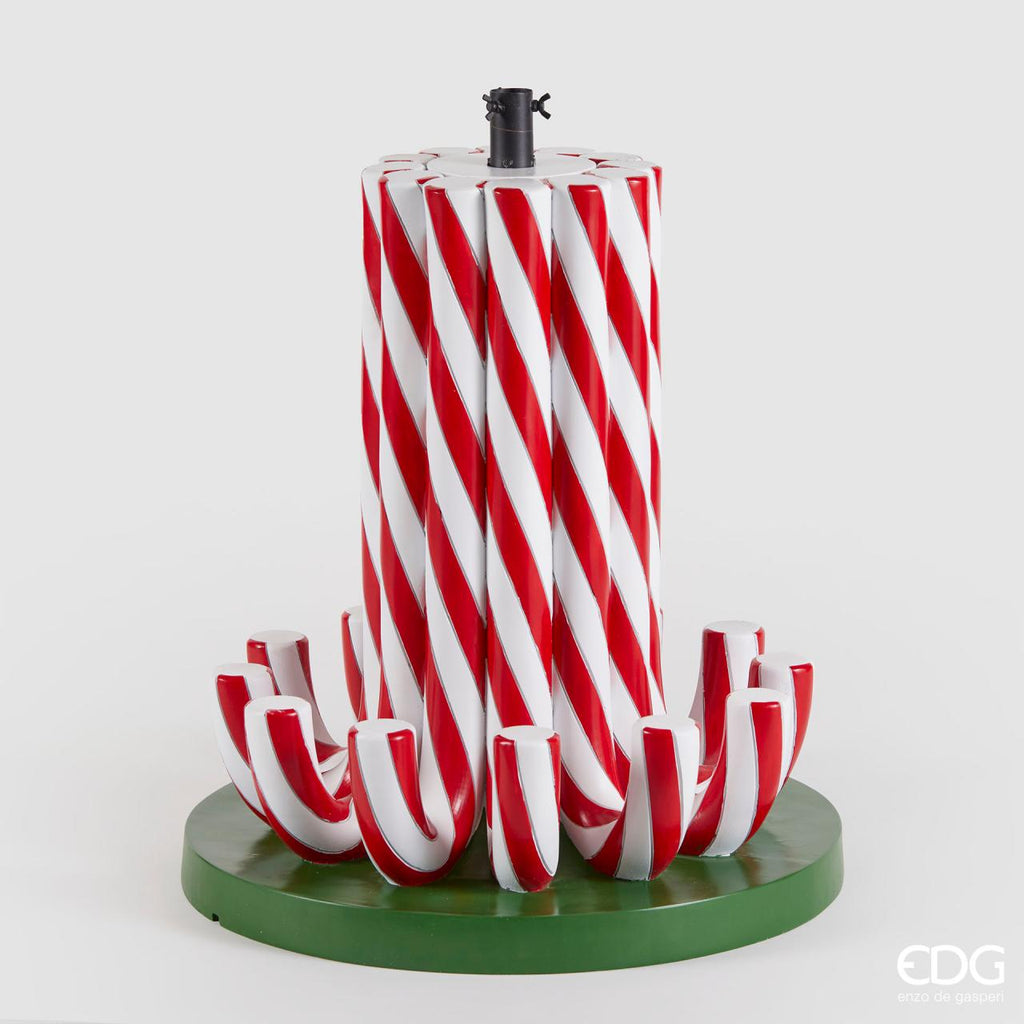 EDG Enzo de Gasperi Base for Santa Claus Tree Candy Canes BIG H65 D60 ...