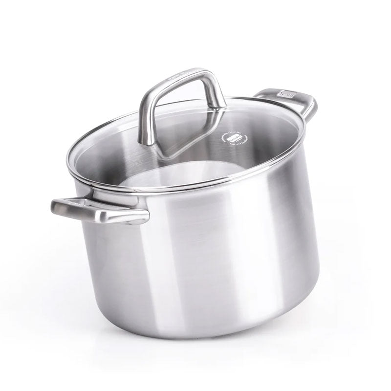 Berndes Pot with lid Tricion Resist Stainless steel 24 cm – Le Gioie